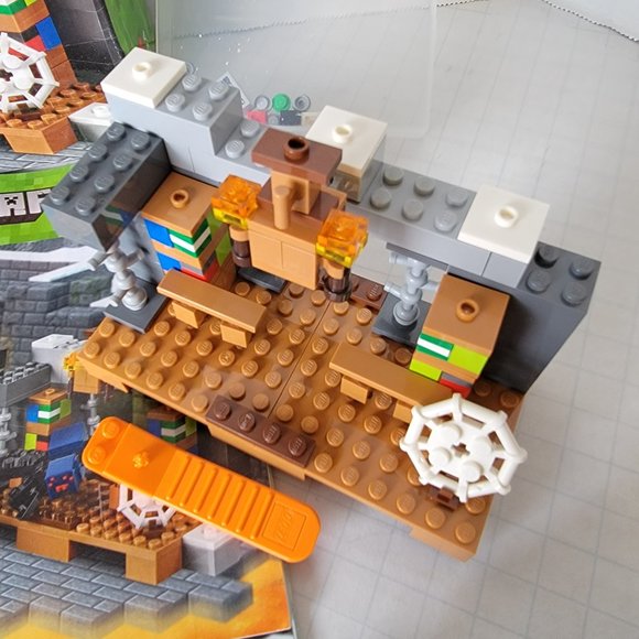 Lego | Toys | Lego Minecraft 2124 The End Portal Steve Endermen Cave ...